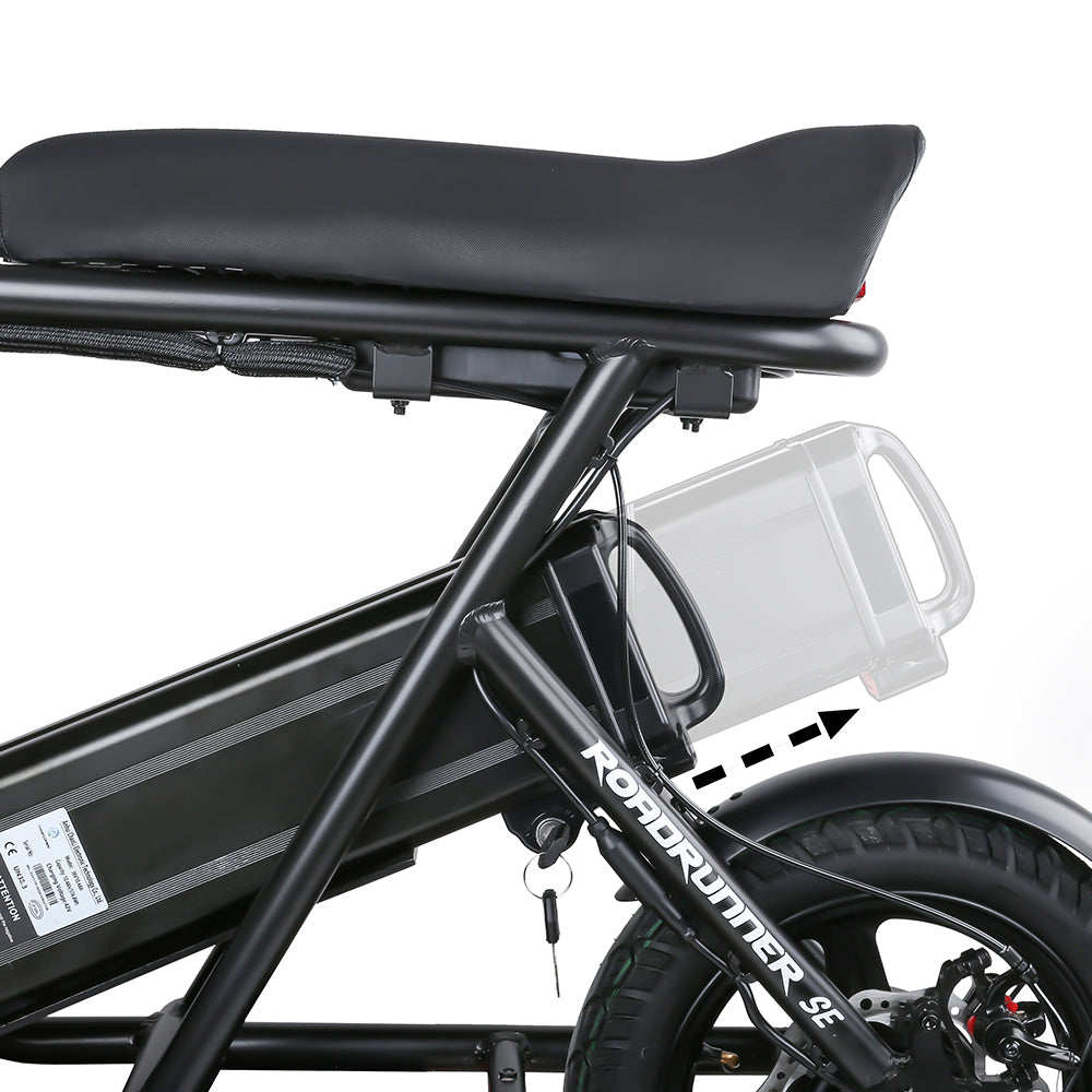 Home EMOVE RoadRunner SE Ultra Light-Weight Seated Electric Scooter Bike