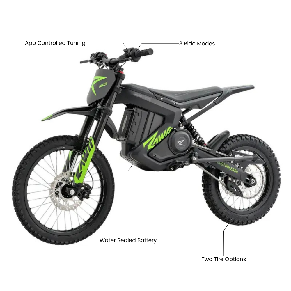 Rawrr Mantis Mini R - Best Mini Dirt EBike - VORO MOTORS