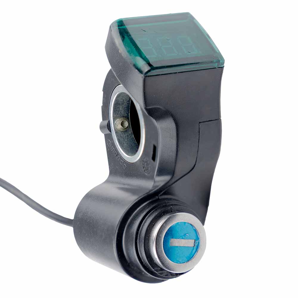 Home Voltmeter with Key Ignition Lock