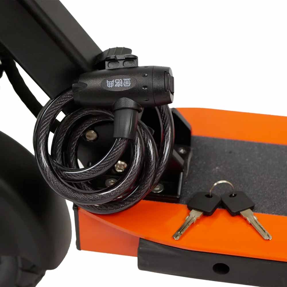 Home Key Coiled Cable Lock